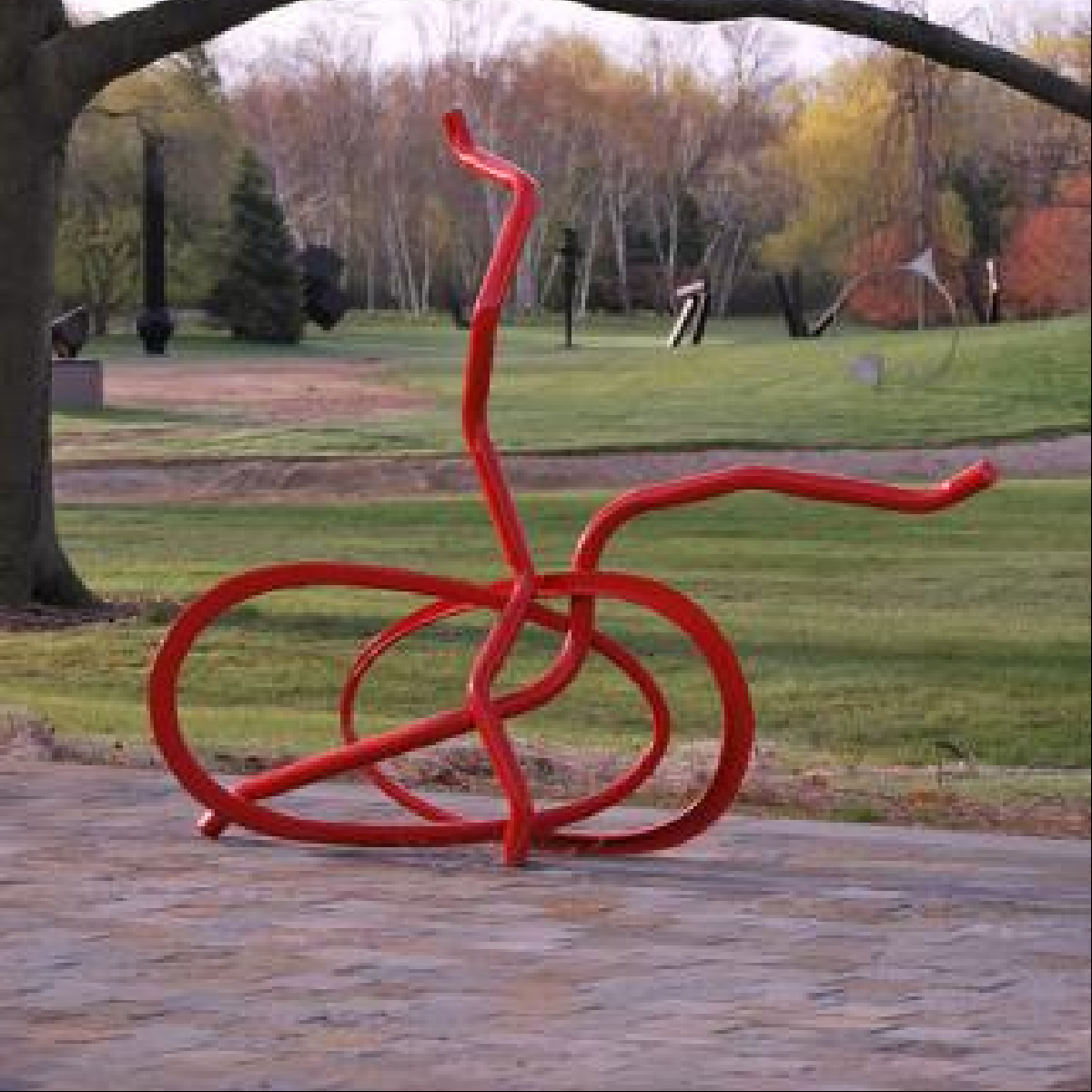 Alexander Liberman, Orbits - Lynden Sculpture Garden Virtual Hub